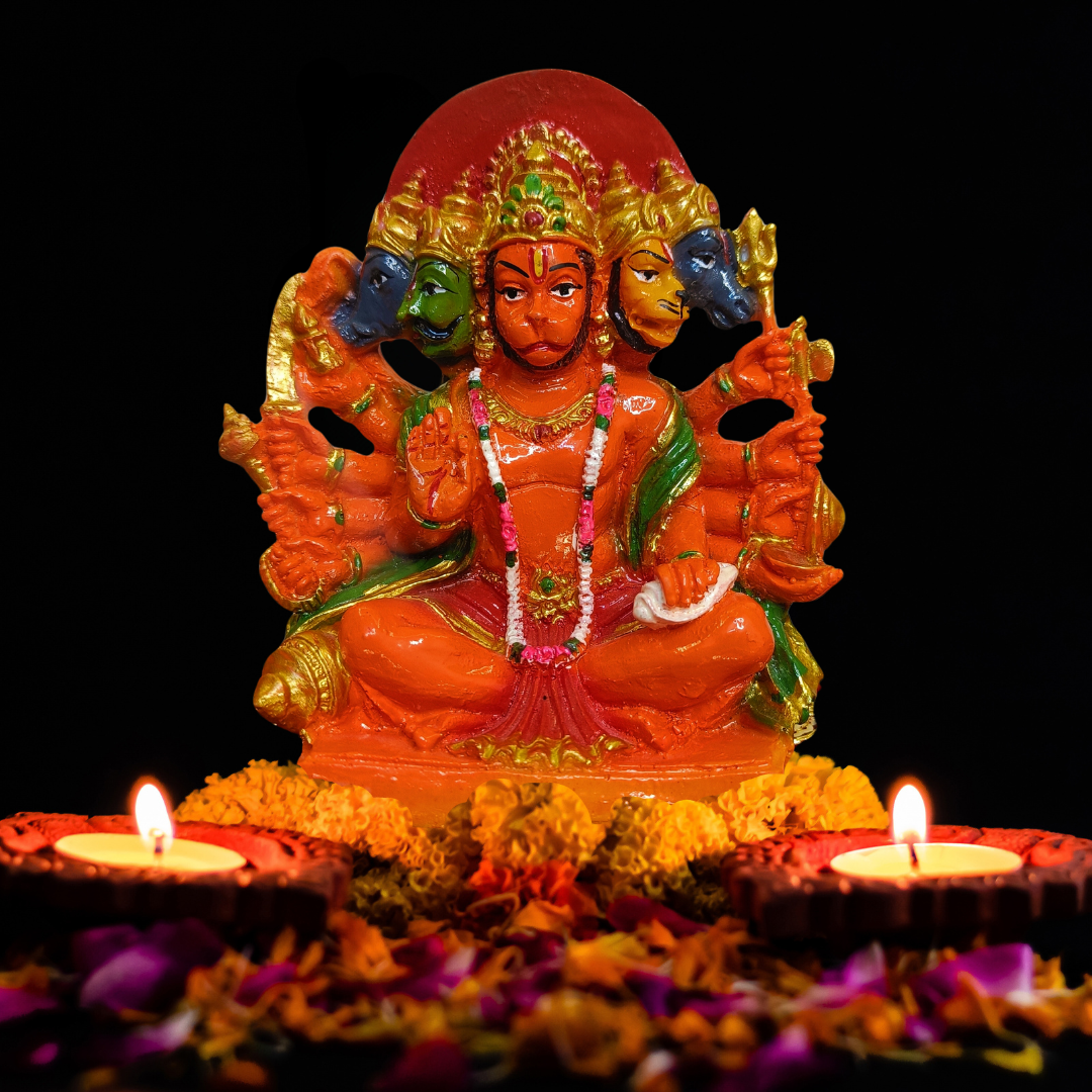 Homily Panchmukhi Hanuman Ji Murti – Homily Decor